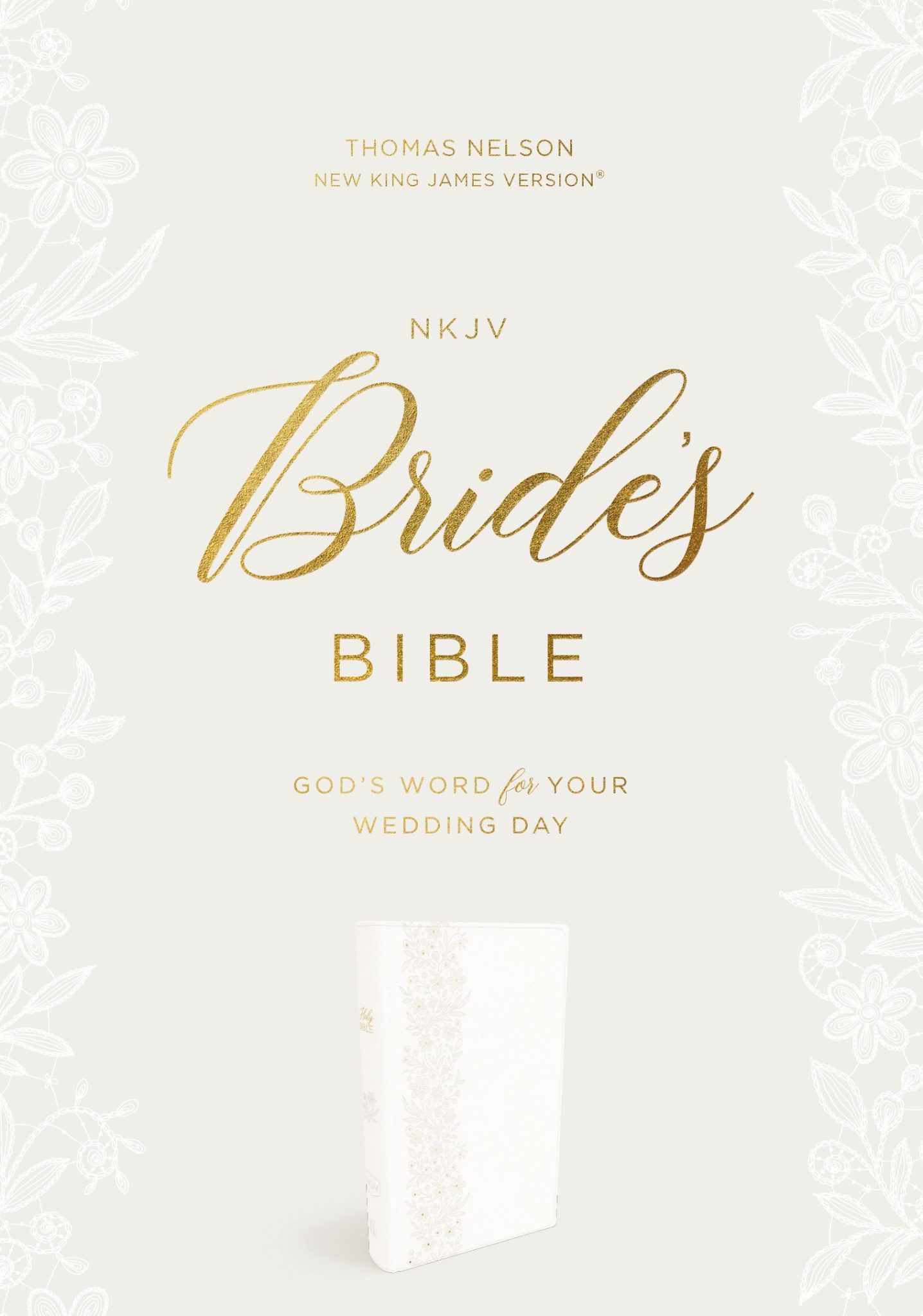 NKJV Bride's Bible - White - Christianbooks-plus